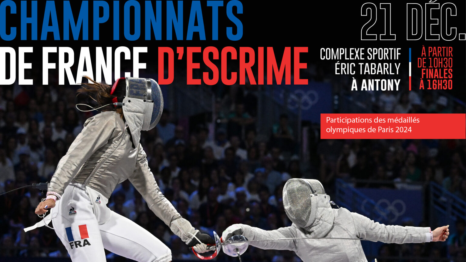 Championnats de France d’Escrime – Rendez-vous le 21 décembre 2024 ...